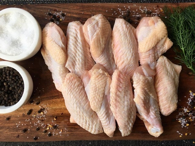 Pasture-Raised Non-GMO Split Chicken Wings | Humble Nature Farm